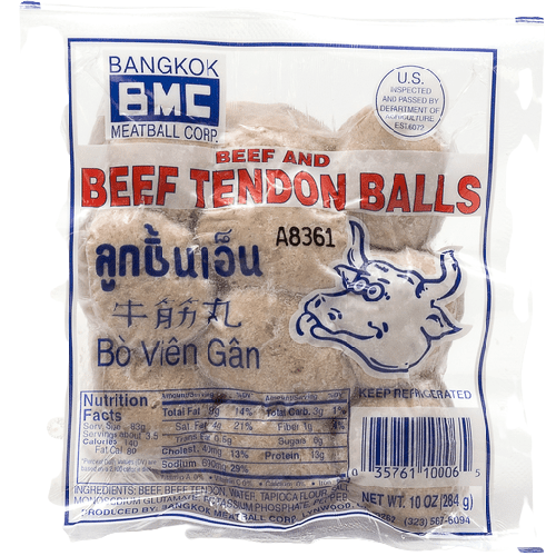 BMC - Frozen Beef Tendon Meatball ลูกชิ้นเนื้อเอ็นแช่แข็ง – 3 Aunties ...