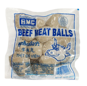 BMC - Frozen Beef Meatball ลูกชิ้นเนื้อแช่แข็ง – 3 Aunties Thai Market