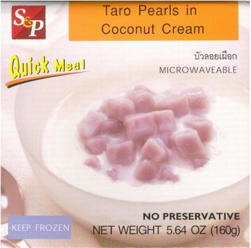 S&P - Taro Pearls in Coconut Cream - บัวลอยเผือก – 3 Aunties Thai Market