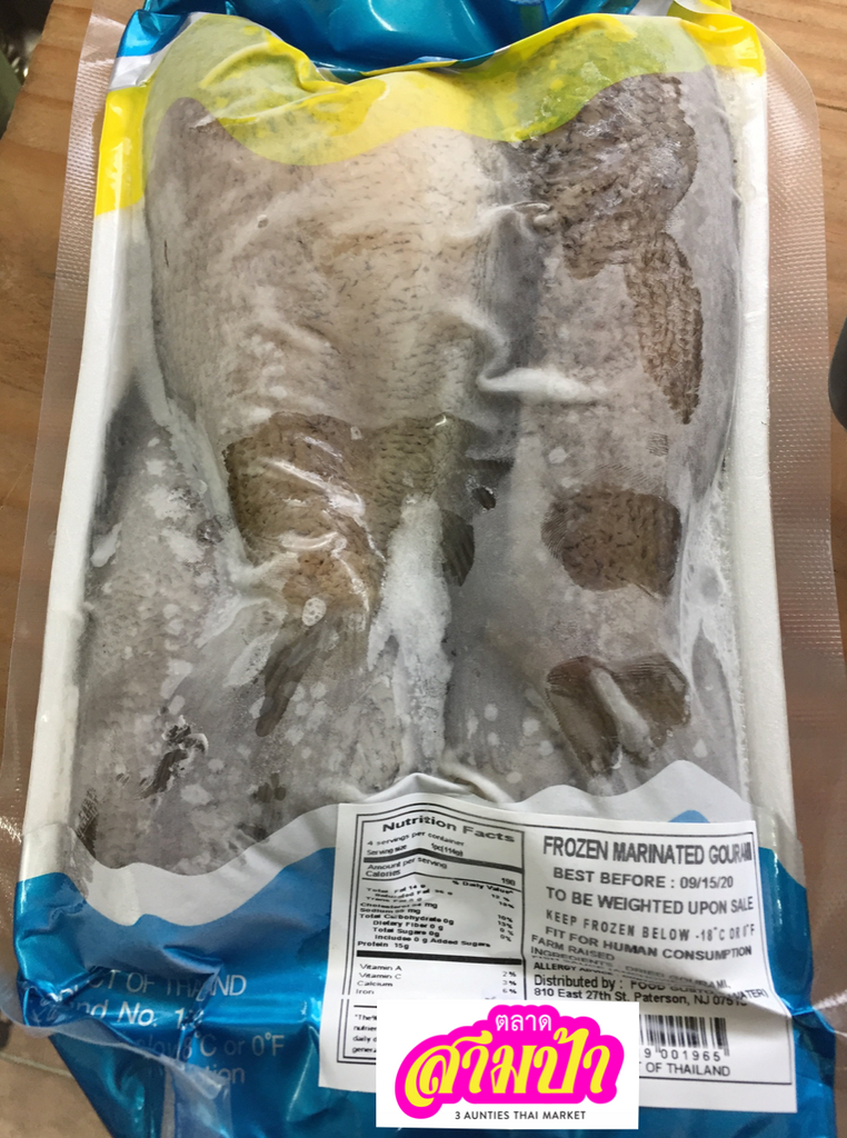 Gusto - Frozen Gourami (Salid) Fish - ปลาสลิด แช่แข็ง – 3 Aunties Thai ...