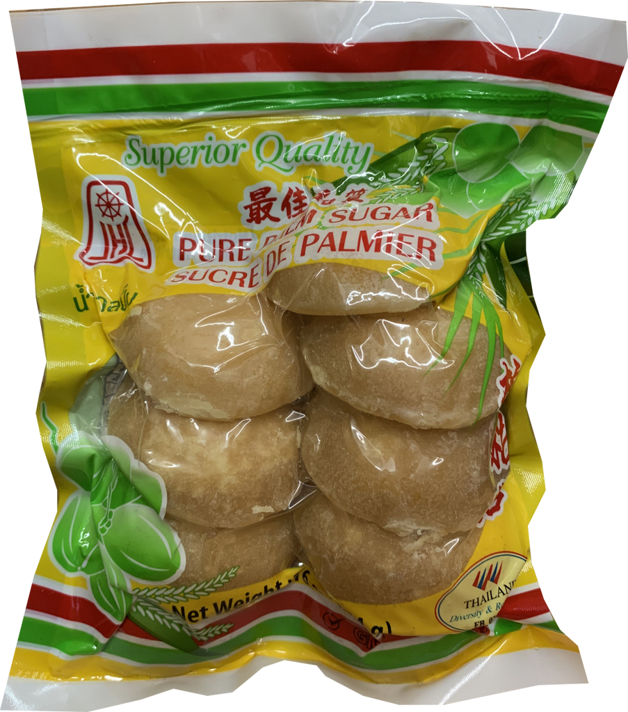 JHC - Pure Palm Sugar Bag น้ำตาลมะพร้าว (16 oz) – 3 Aunties Thai Market